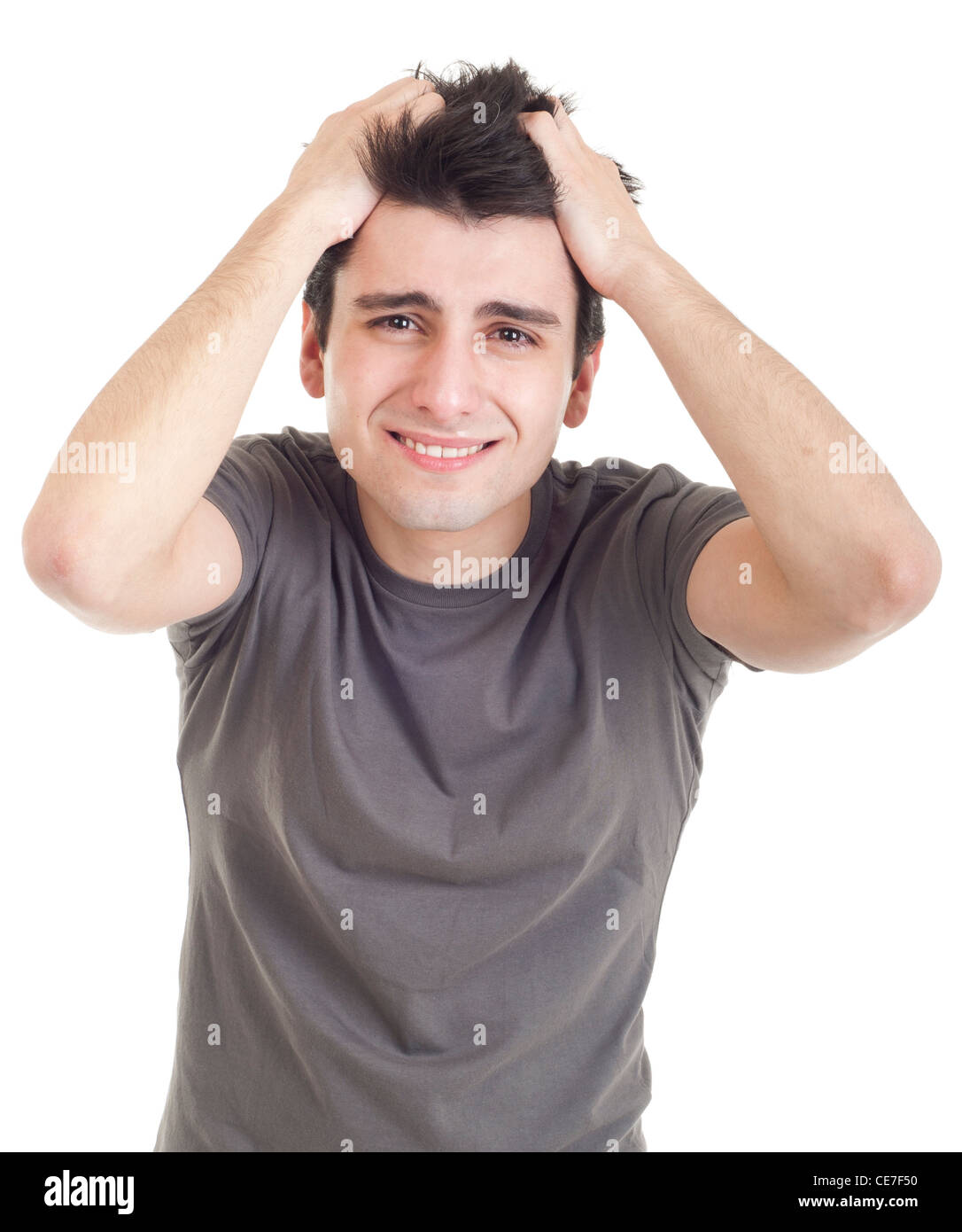 Angry crying man hi-res stock photography and images - Alamy