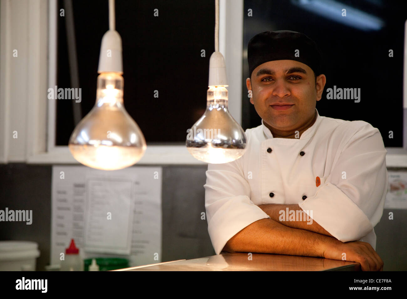 Indian chef hi-res stock photography and images - Alamy