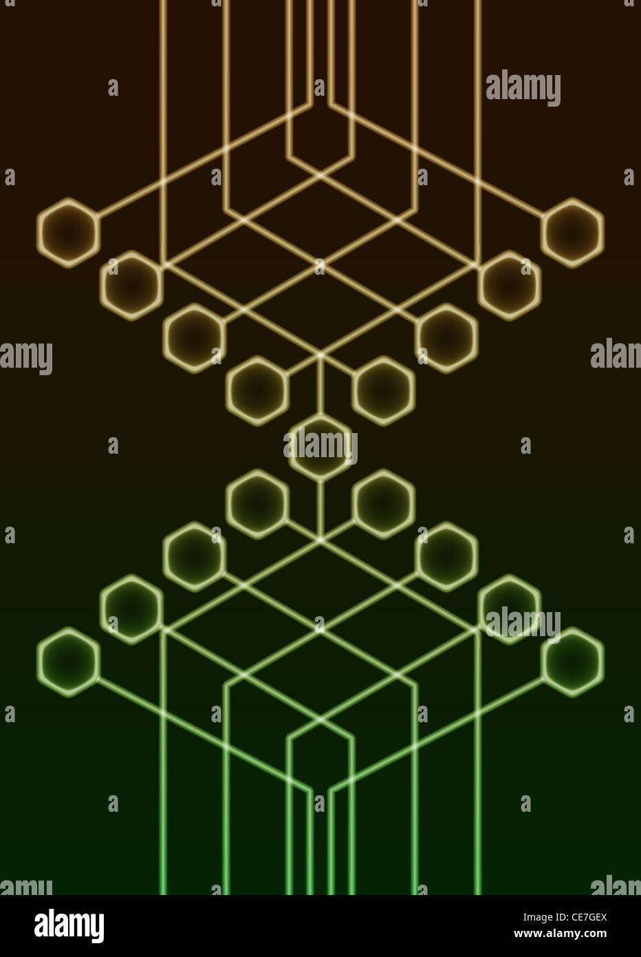 Abstract Circuitry Background Stock Photo - Alamy