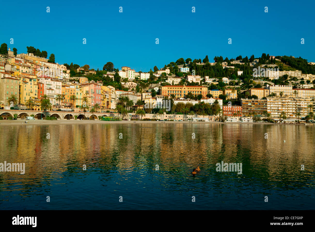 Menton, French Riviera, France Stock Photo - Alamy