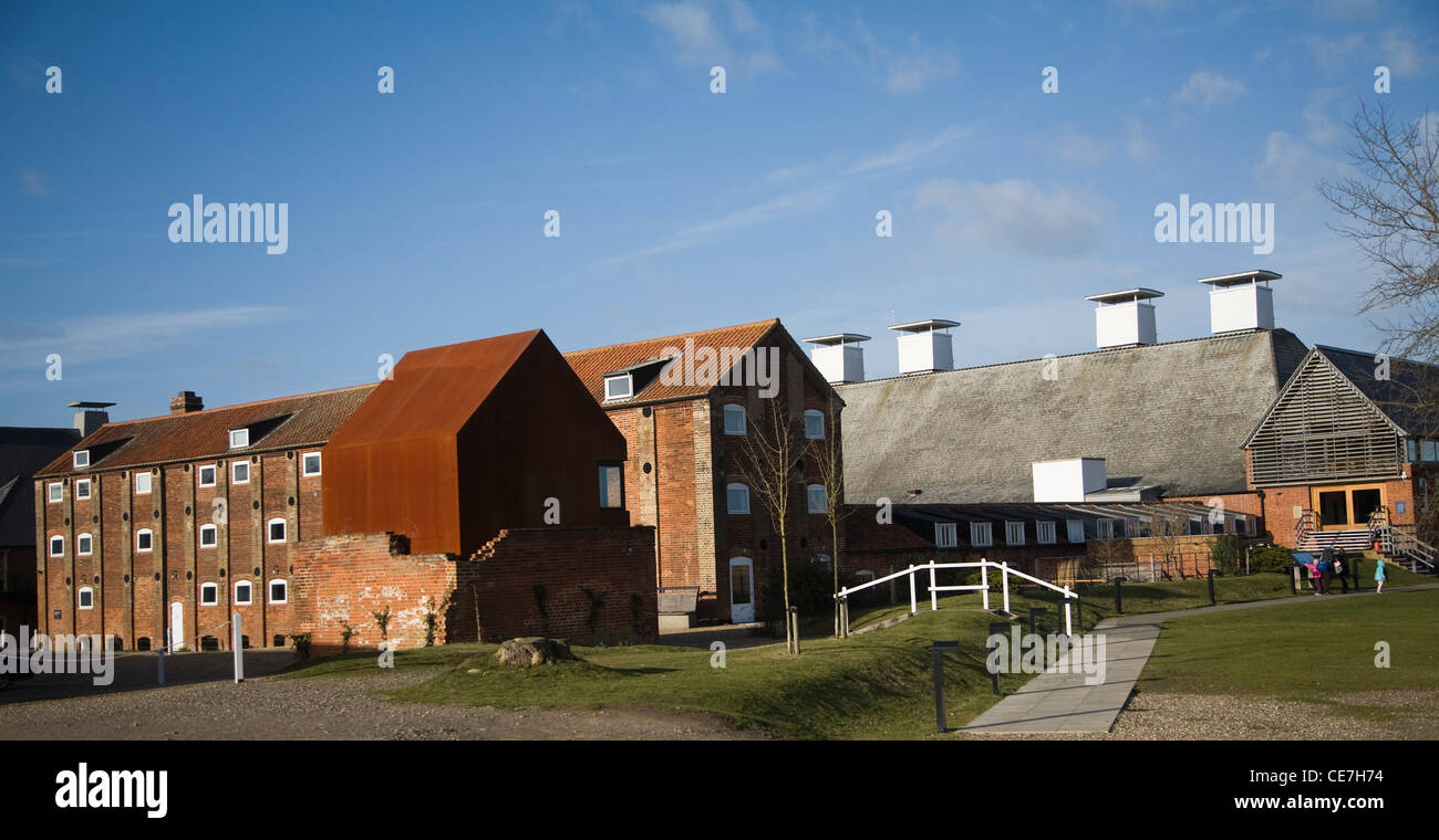 Snape Maltings concert hall Britten-Pears building Suffolk England ...