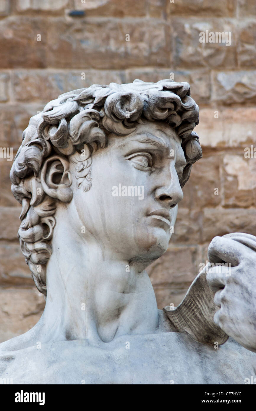 Head of David Stock Photo - Alamy
