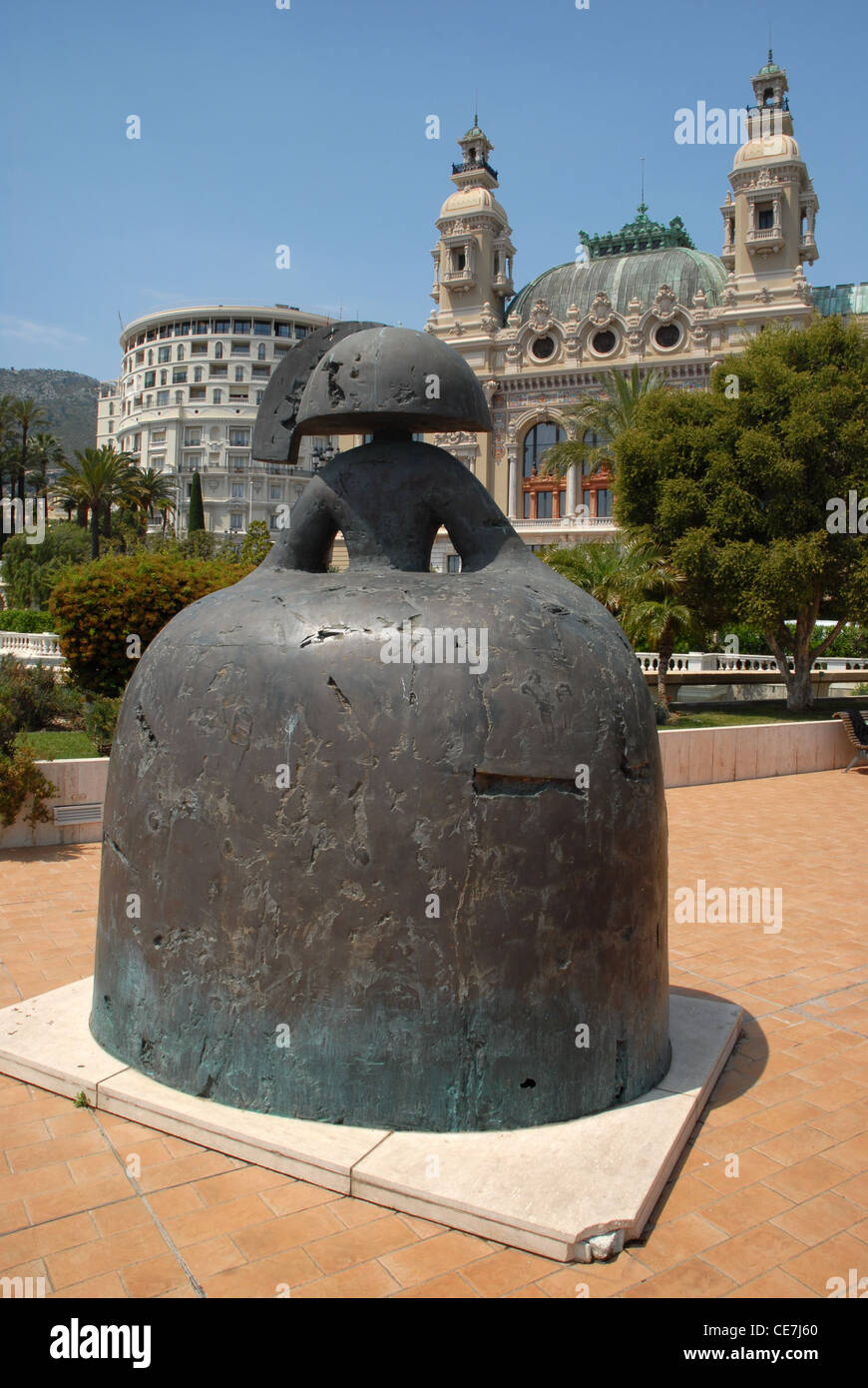 Bronze Statue, Monaco Stock Photo - Alamy
