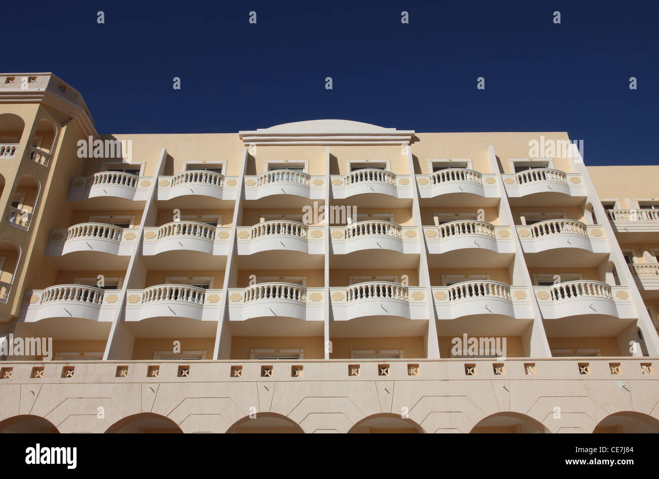 Tunisian modern architecture Stock Photo - Alamy