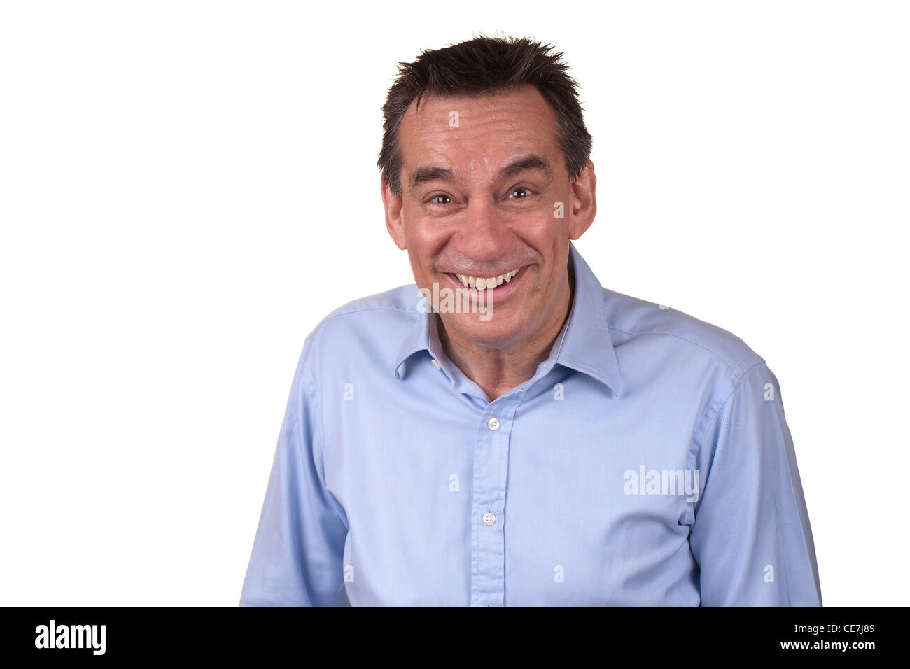 Silly funny grin grinning smile hi-res stock photography and images - Alamy