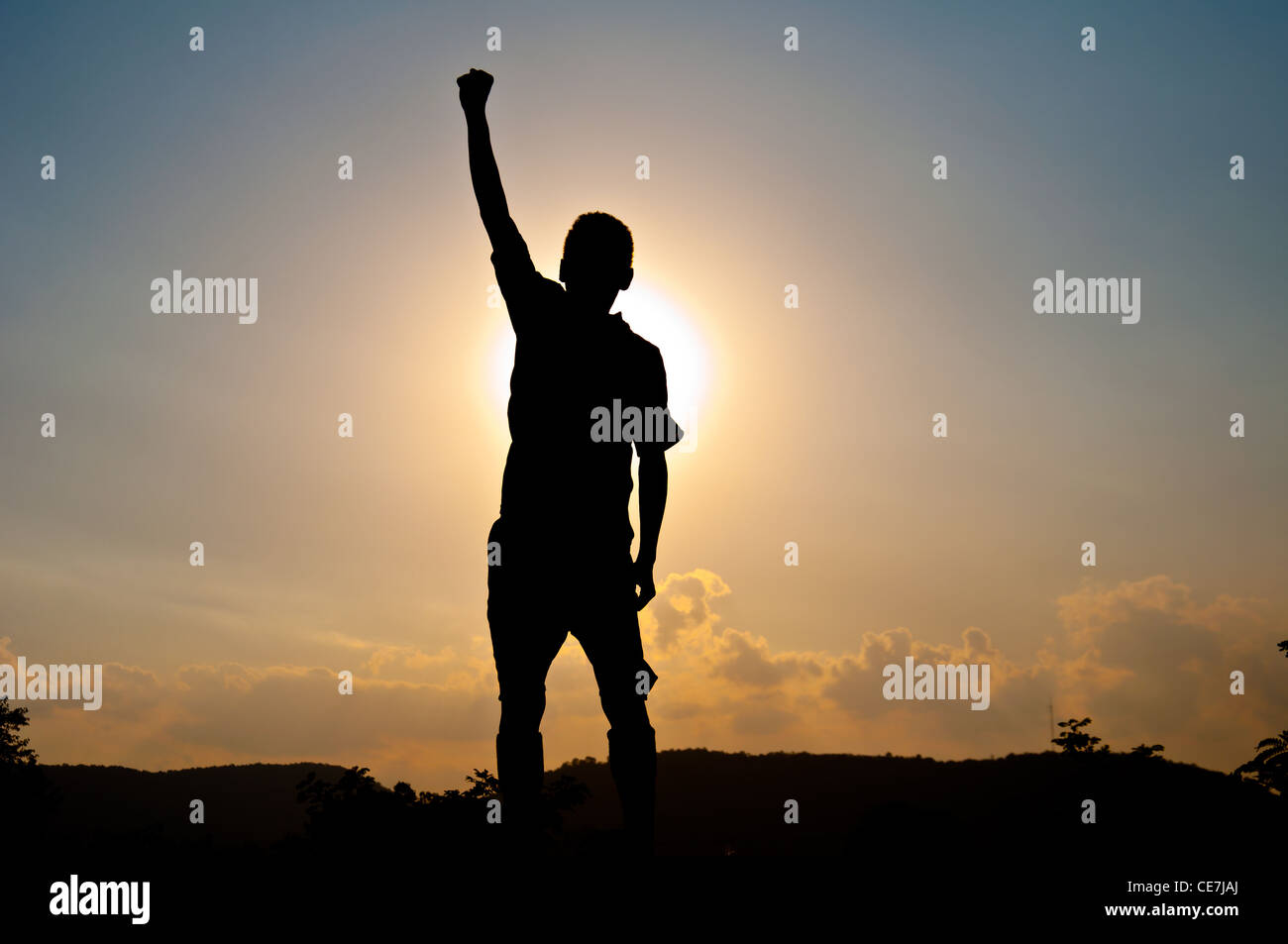 feel free and victory Stock Photo - Alamy