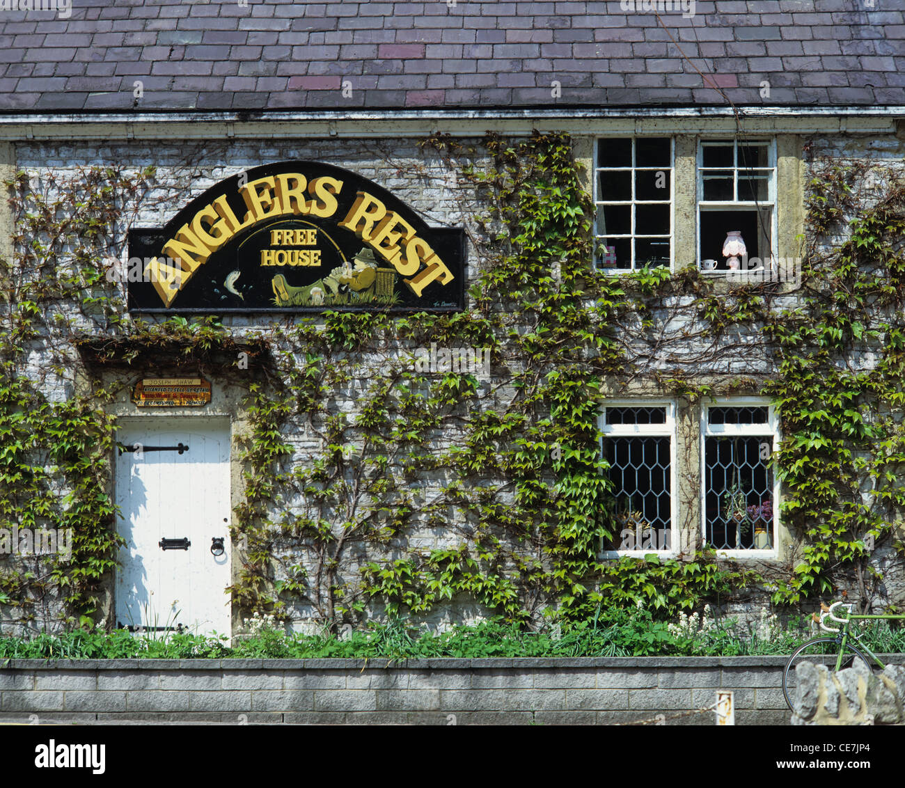 Anglers Rest at Millersdale, Derbyshire Peak District Stock Photo - Alamy