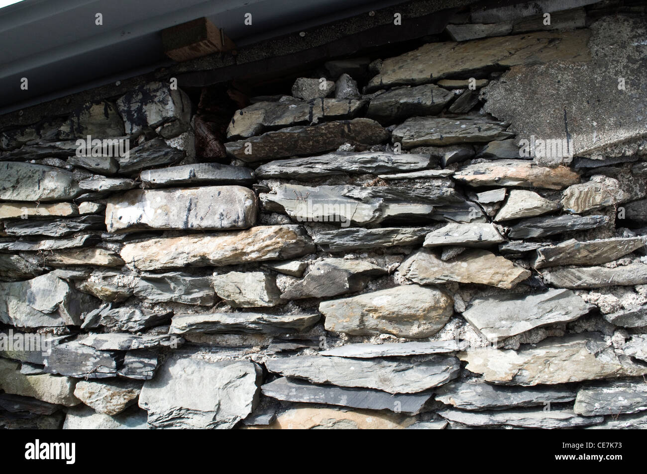 Lake-land stone wall Stock Photo - Alamy