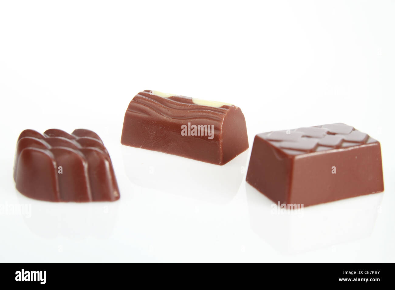 Three chocolates hi-res stock photography and images - Alamy