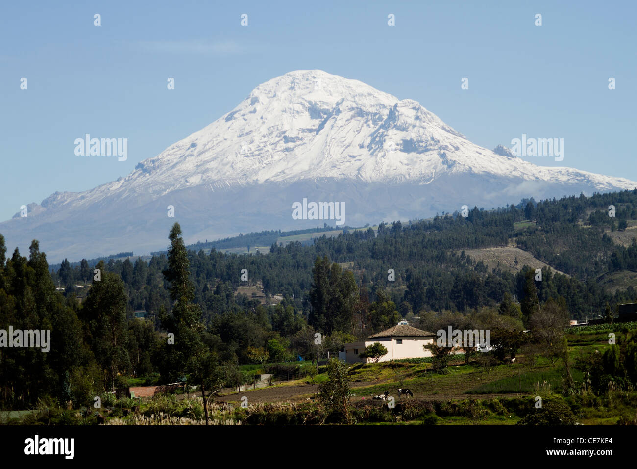 Chimborazo highest mountain hi-res stock photography and images - Alamy