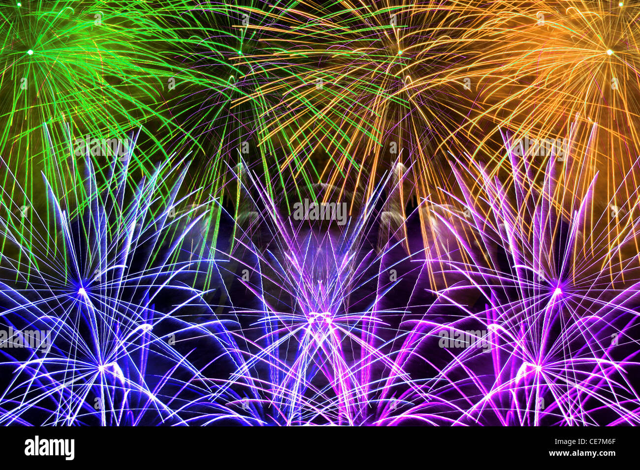 New years eve glitter fireworks hi-res stock photography and images - Alamy