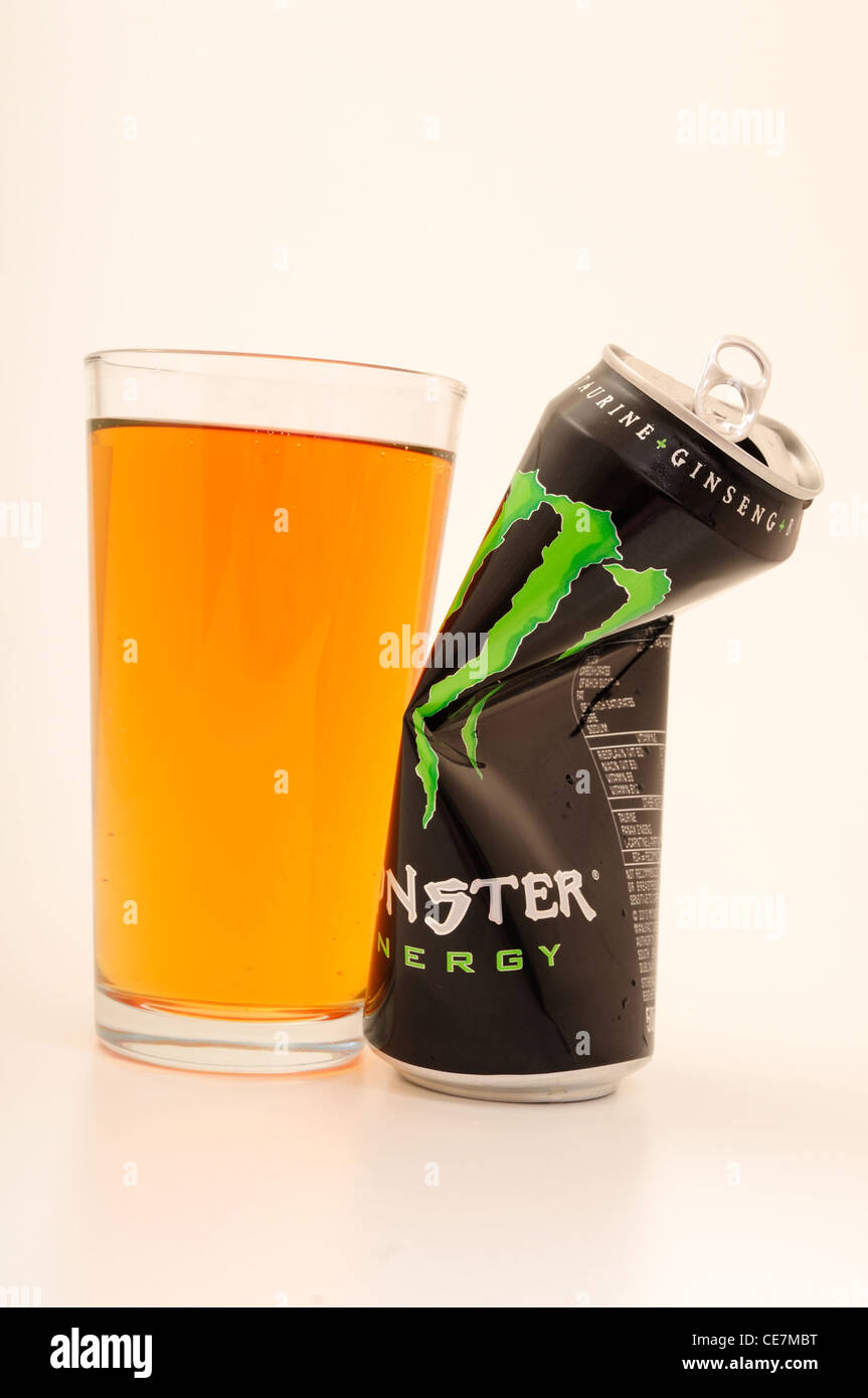 Monster Energy Drink Stock Photo - Alamy
