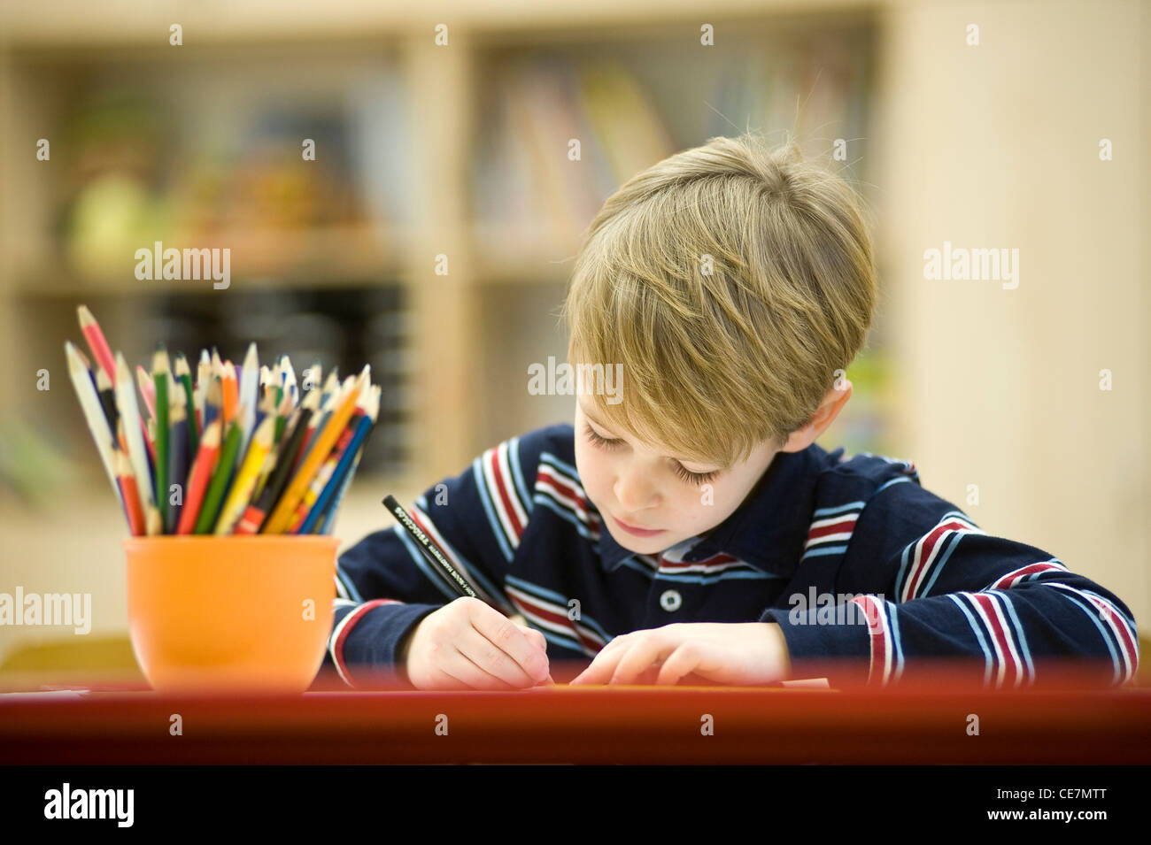 At primary school Stock Photo - Alamy