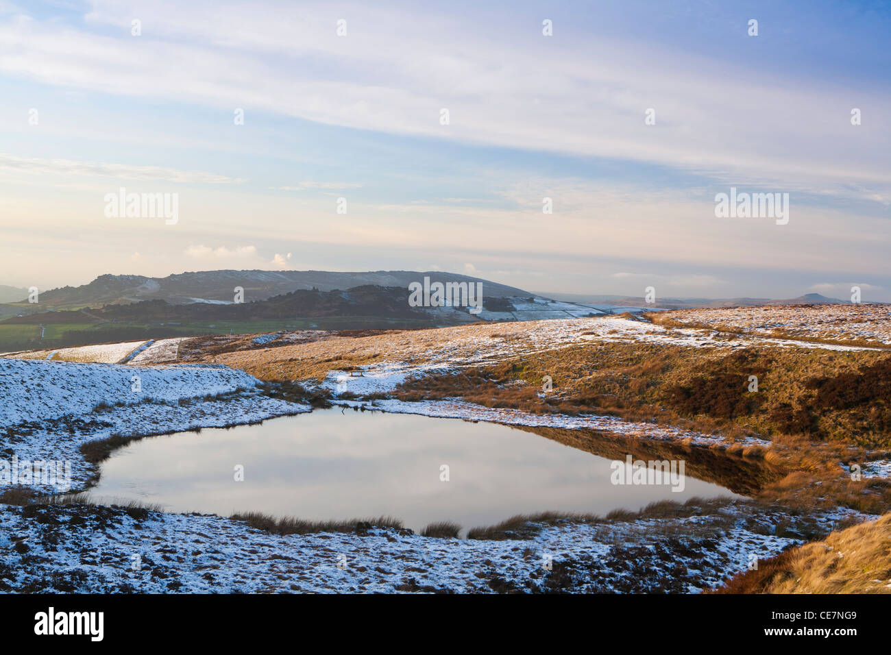 Blake mere pool peak district hi-res stock photography and images - Alamy