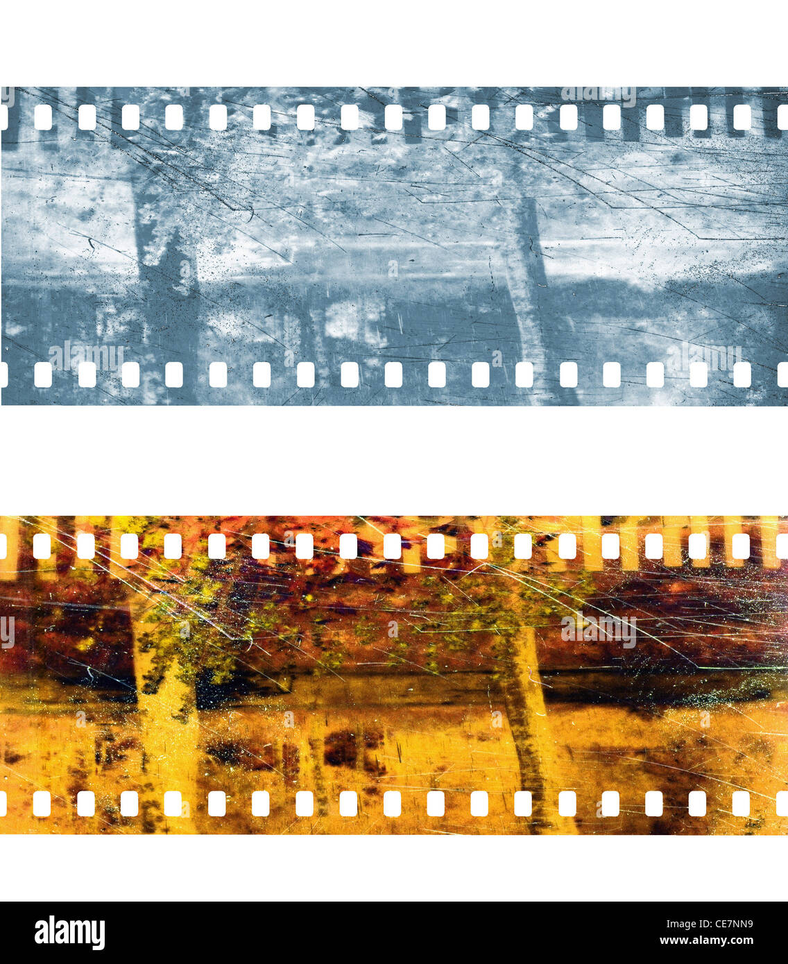 Film scratches Cut Out Stock Images & Pictures - Alamy