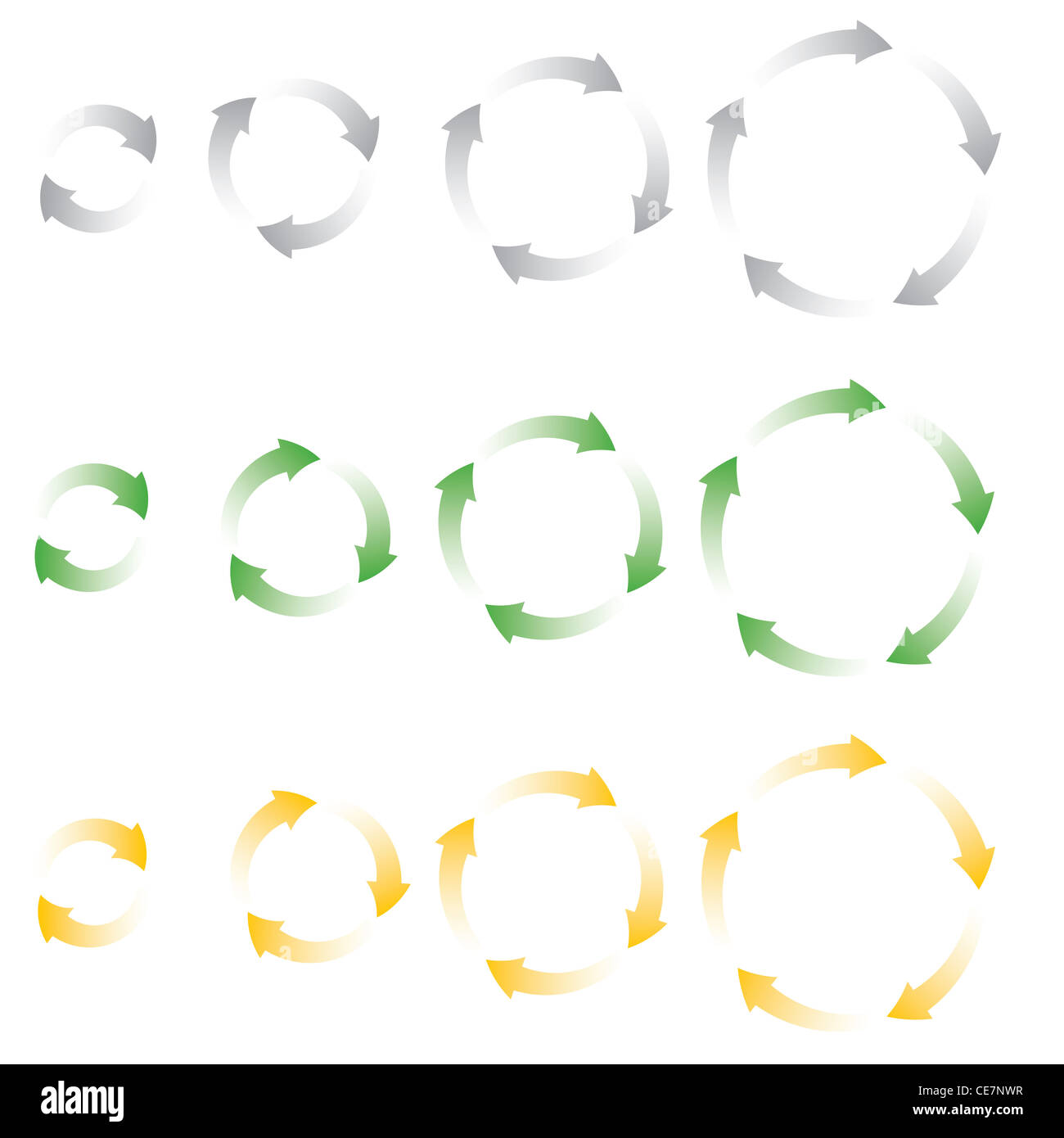 set of process icons illustration Stock Photo - Alamy