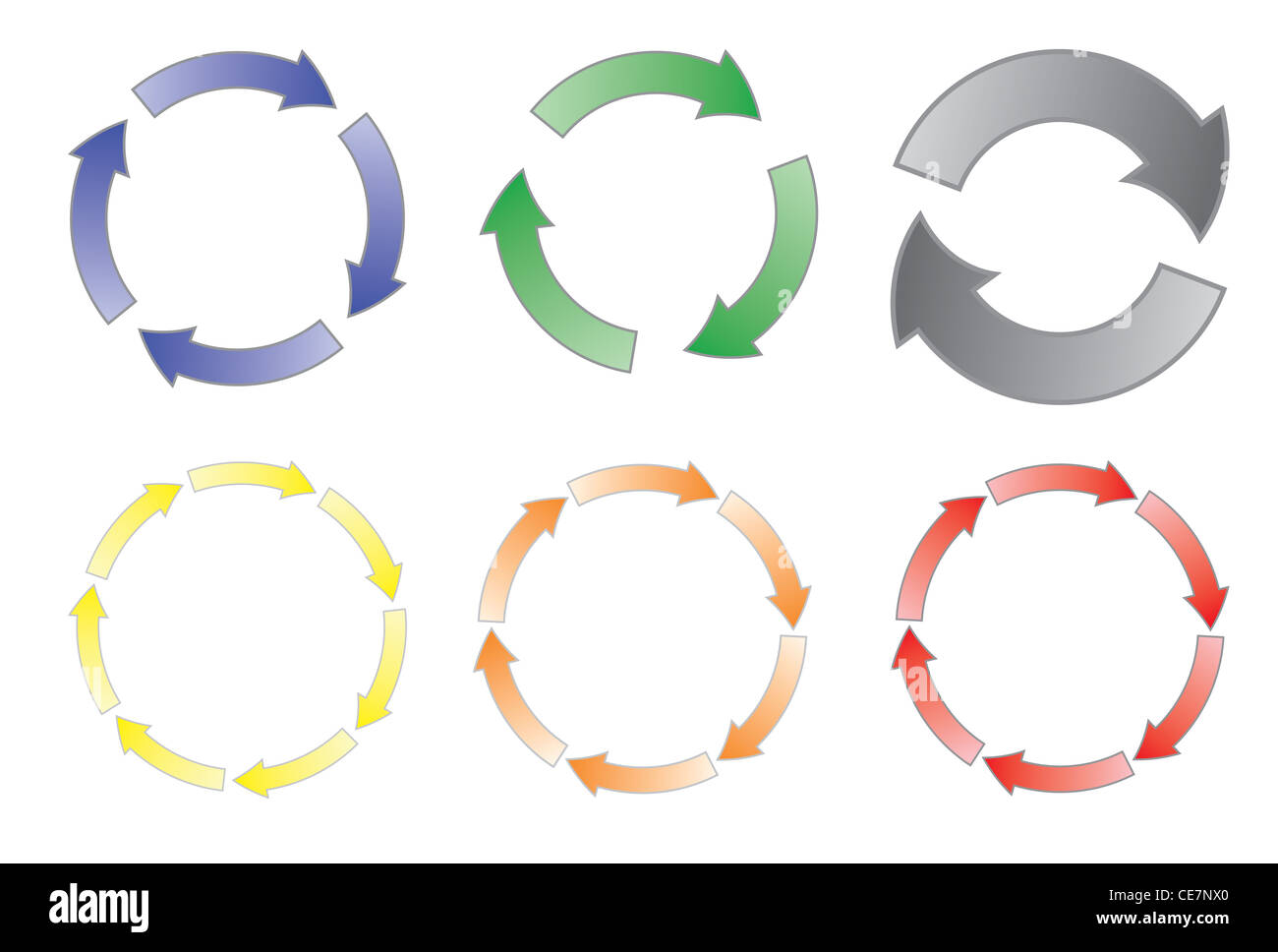 Arrows loading icon Cut Out Stock Images & Pictures - Alamy