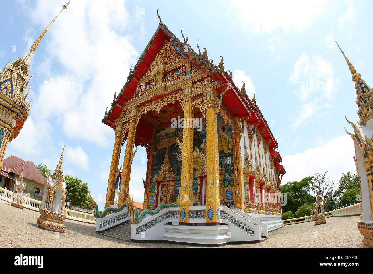 Wat Chalong Temple Phuket High Resolution Stock Photography and Images ...