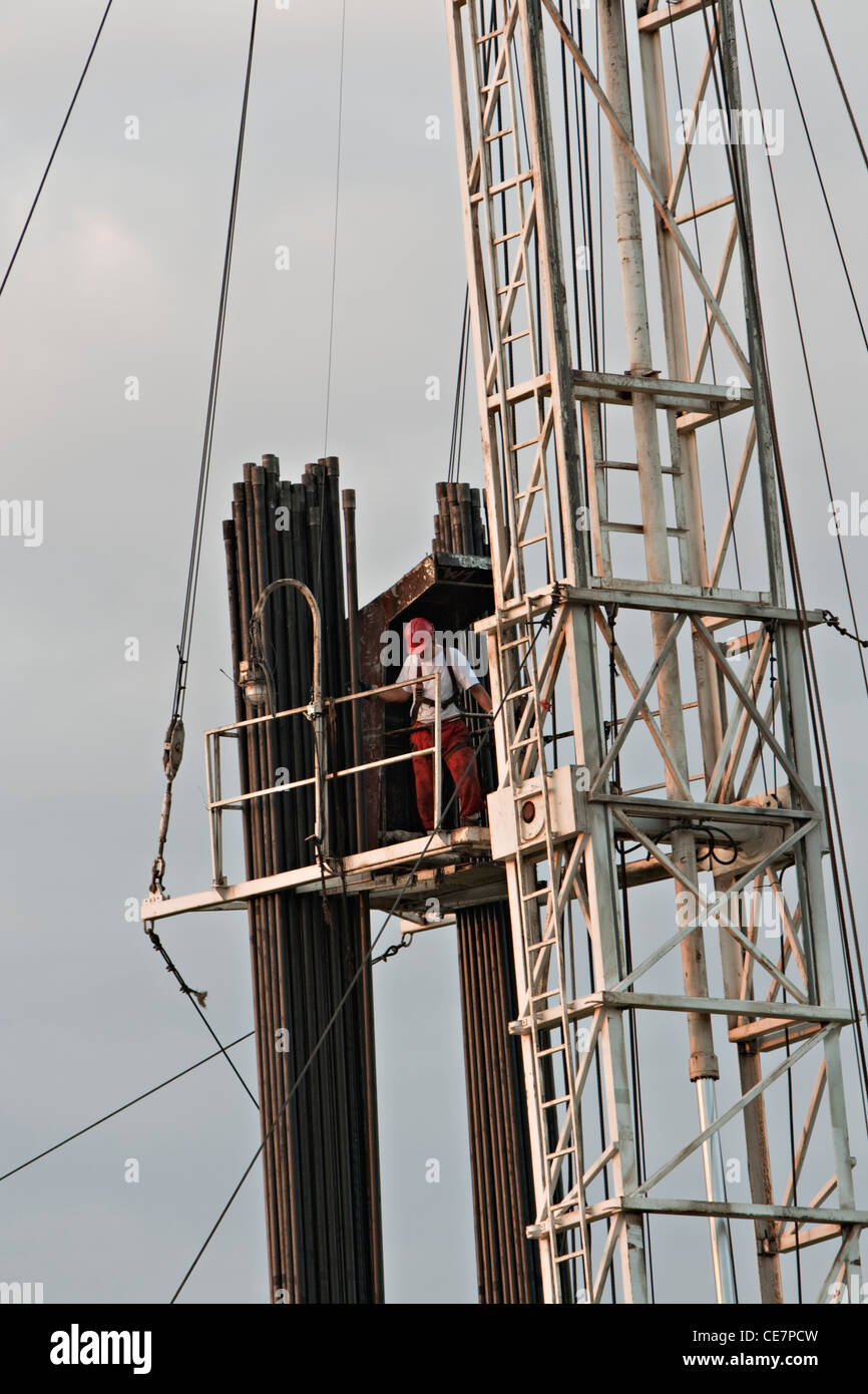 Petroleum refinery service worker oil hi-res stock photography and ...