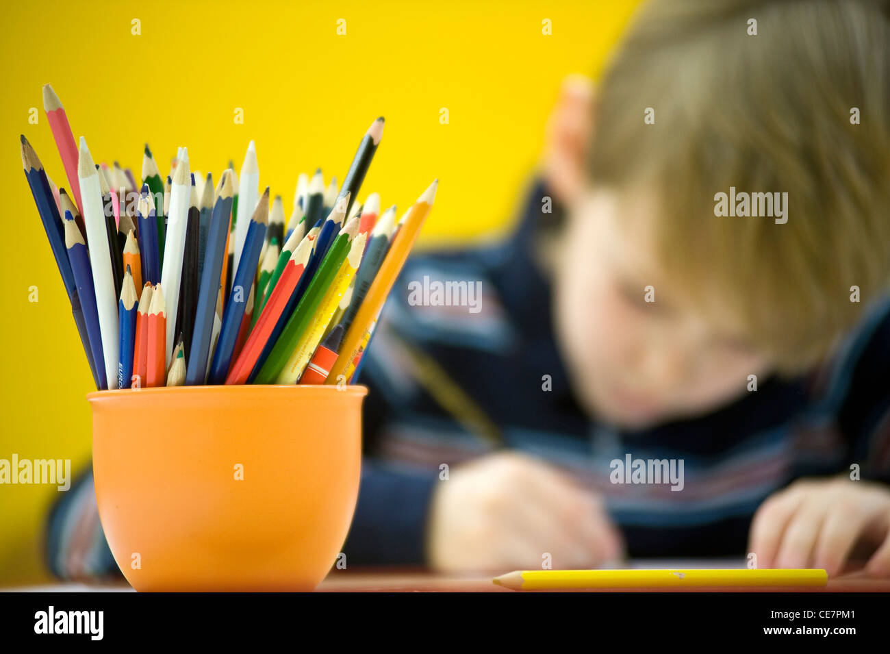 At primary school Stock Photo - Alamy