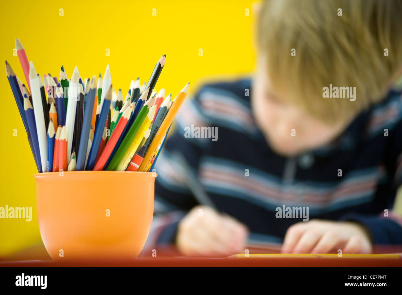 At primary school Stock Photo - Alamy