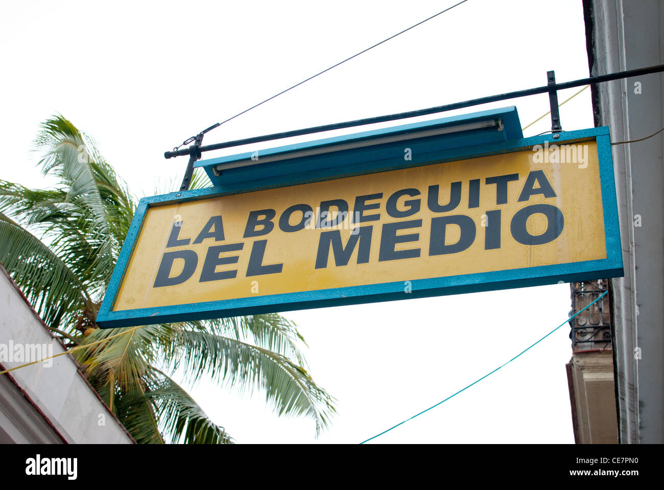 La Bodeguita del Medio sign, Havana, Cuba Stock Photo - Alamy