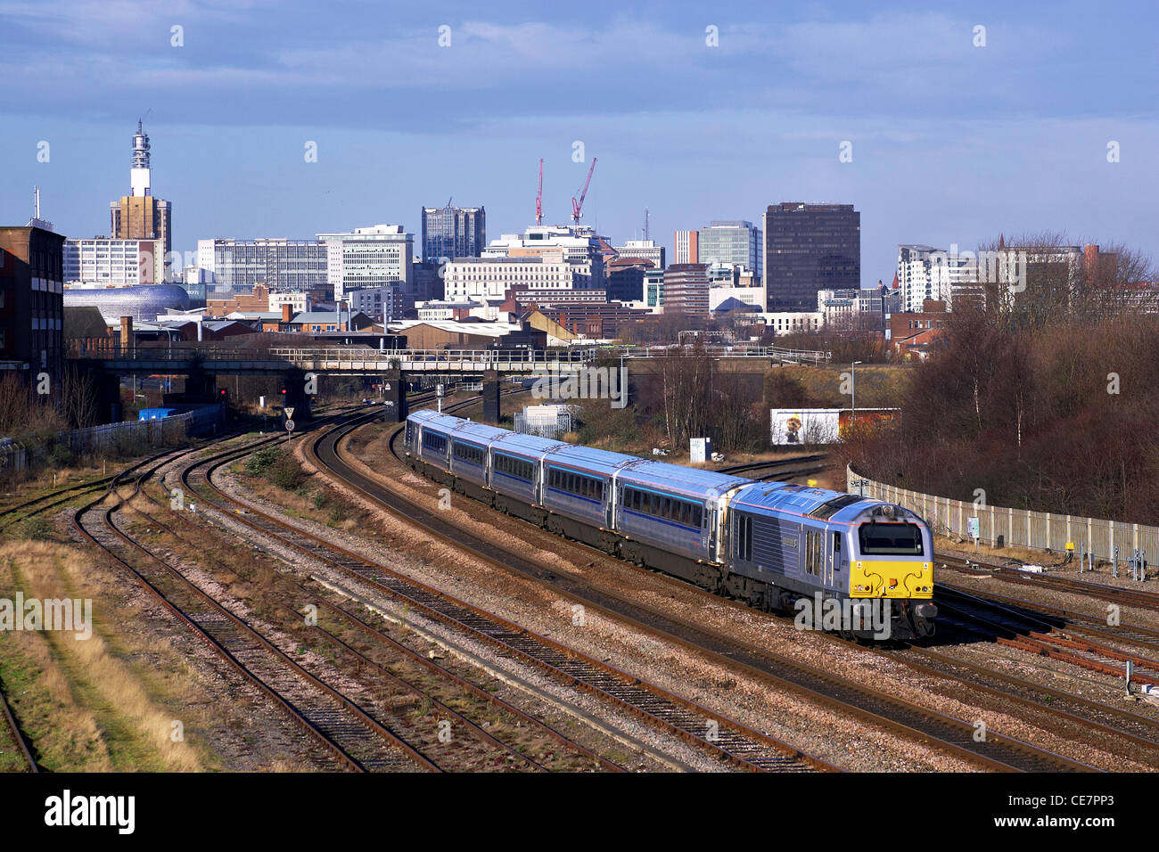 Chiltern `mainline service heads out of birmingham with a service to ...