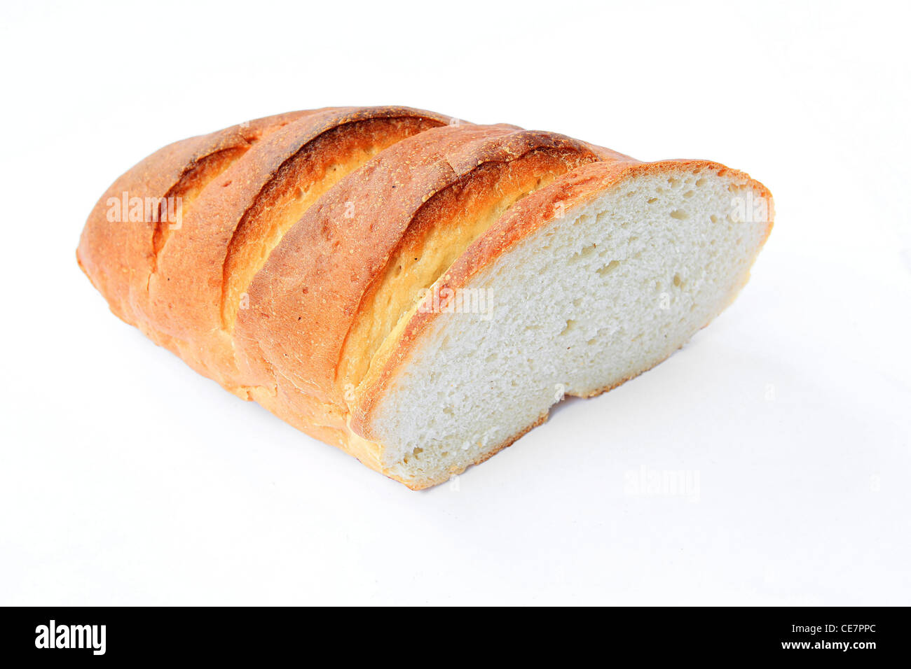 Tasty wheat long loaf Cut Out Stock Images & Pictures - Alamy