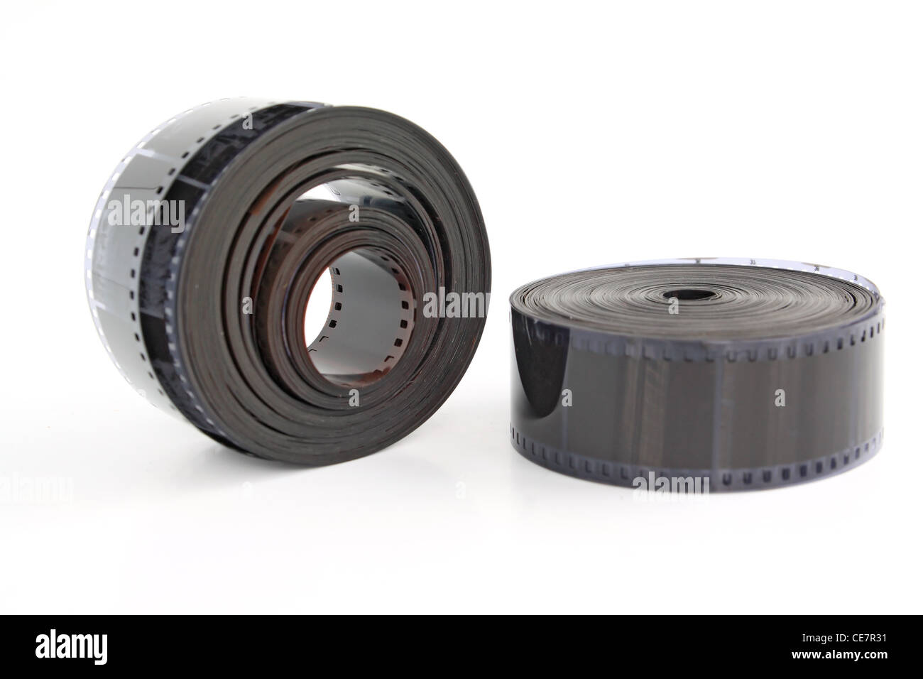 camera film on white background Stock Photo - Alamy