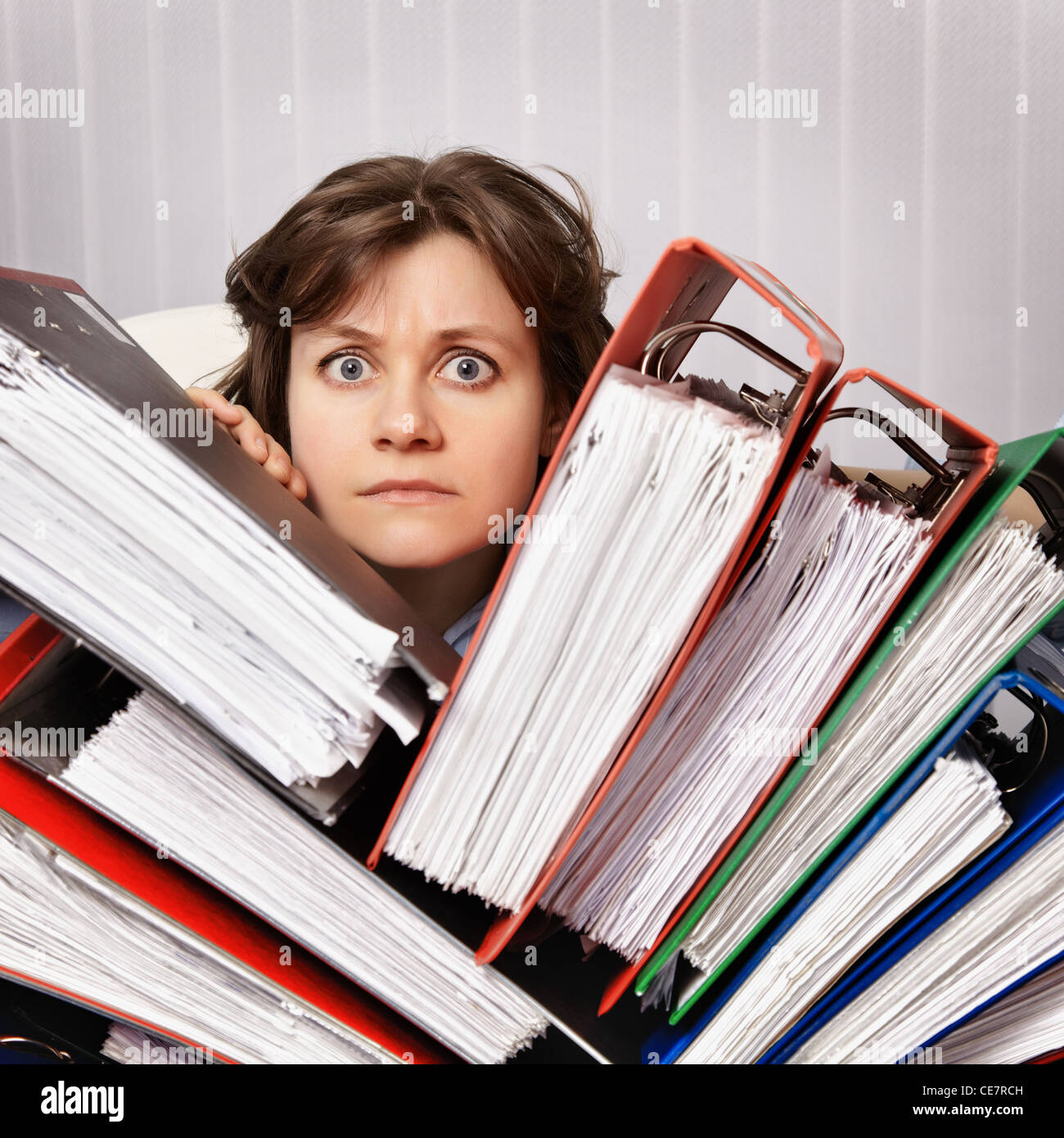 Swamped by paperwork hi-res stock photography and images - Alamy