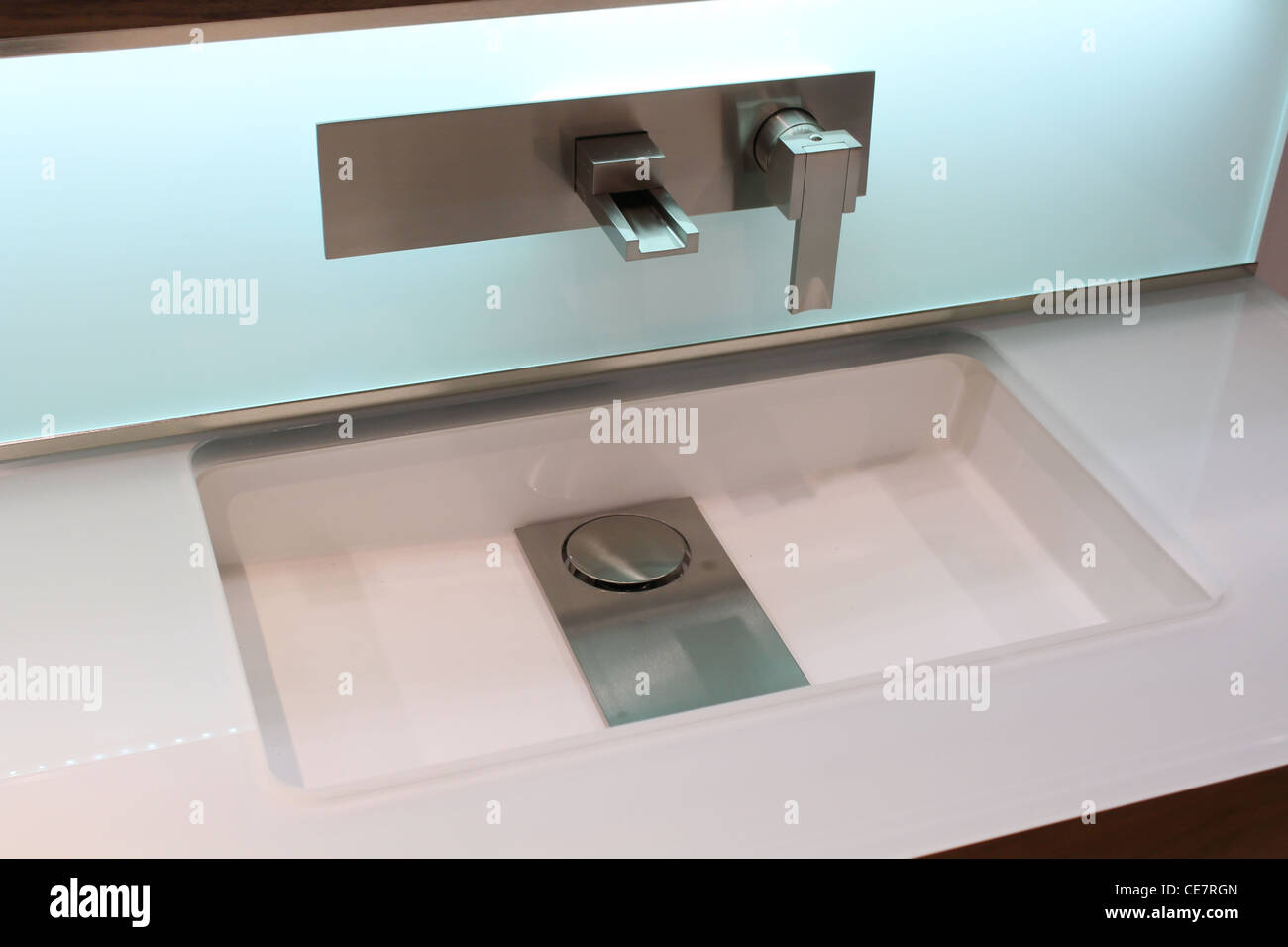 modern luxury faucet facet new stylish design Stock Photo - Alamy