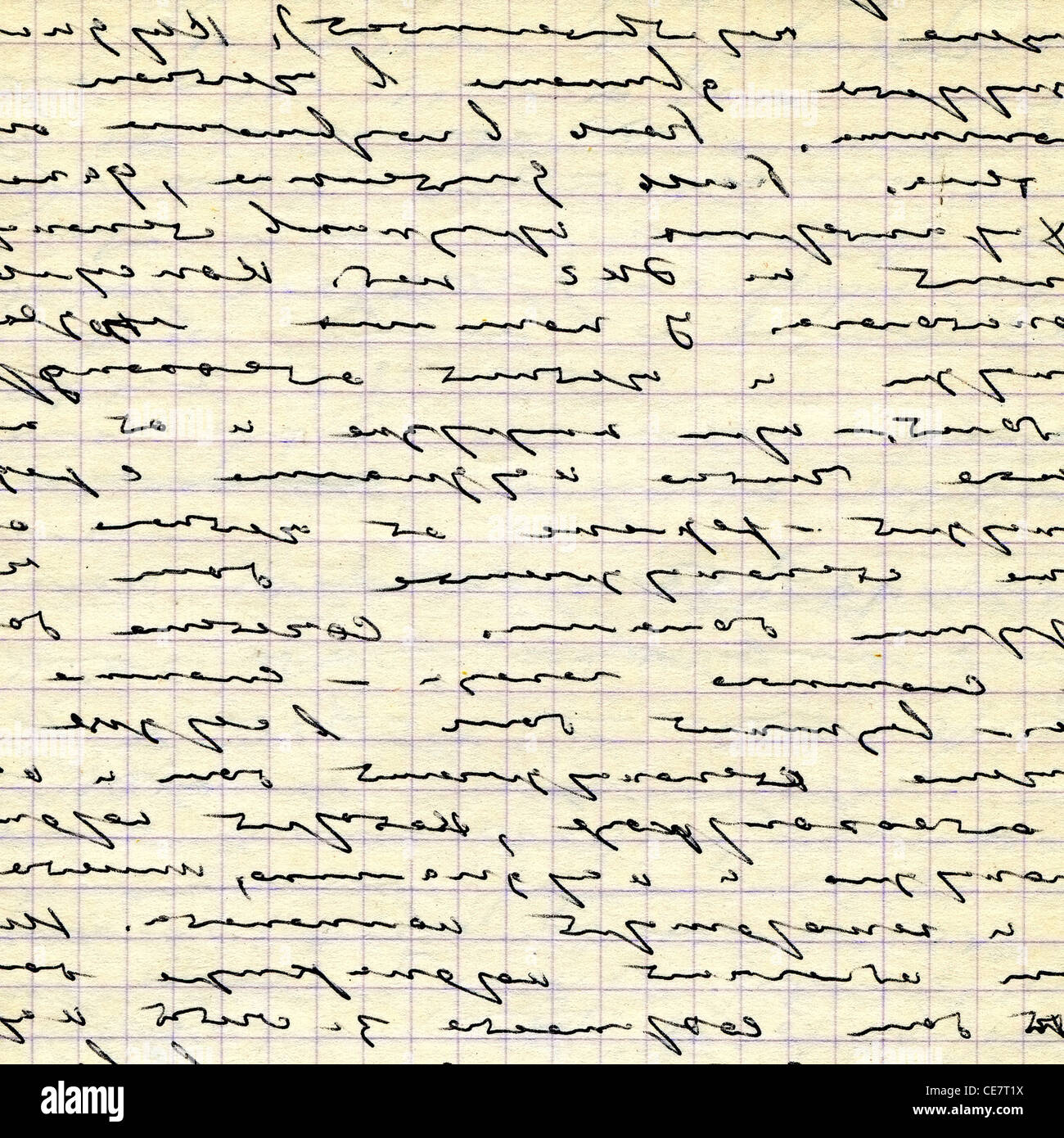 text on old sheet of paper Stock Photo - Alamy