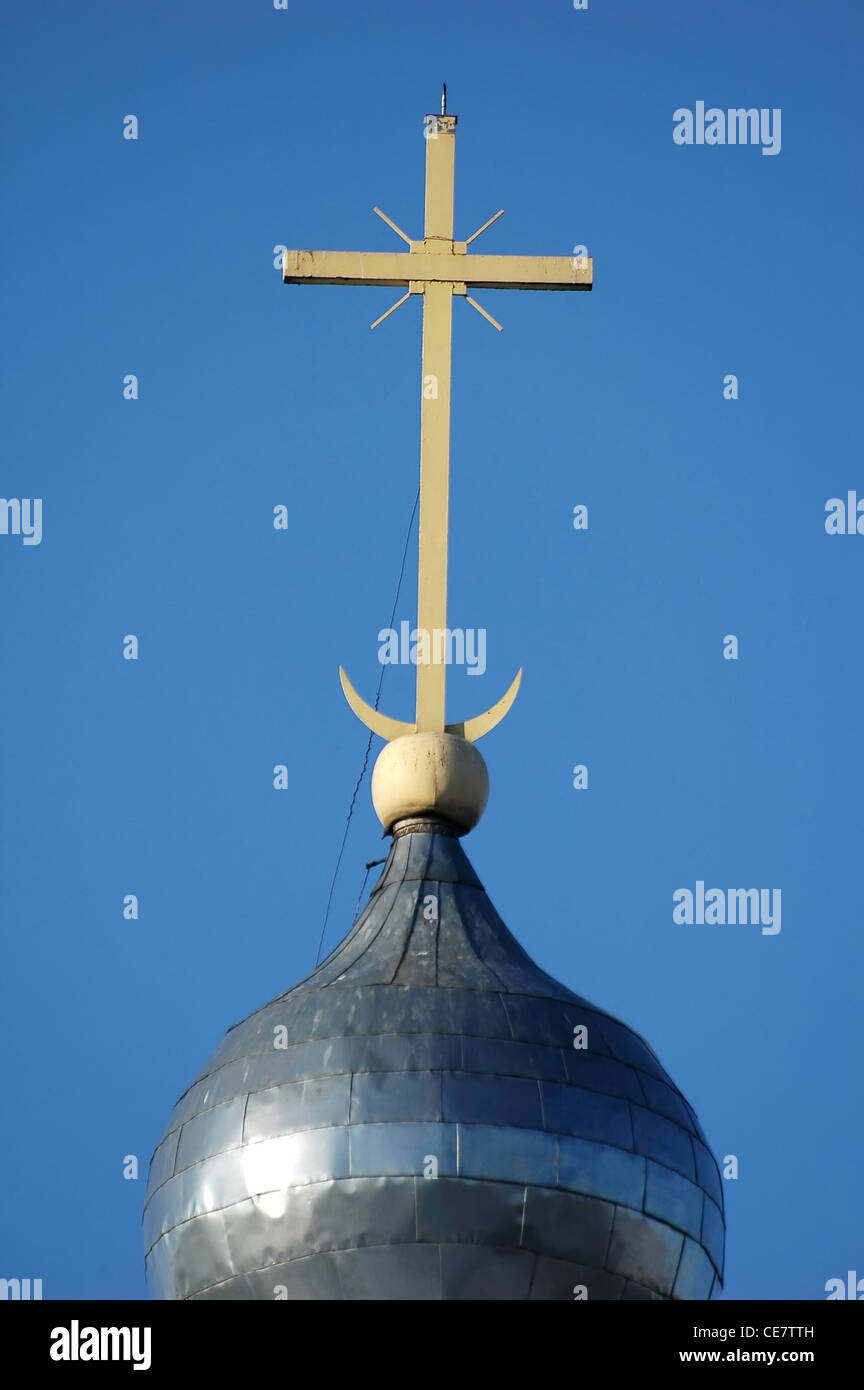 orthodox cathedral cross in Tartu, Estonia Stock Photo - Alamy