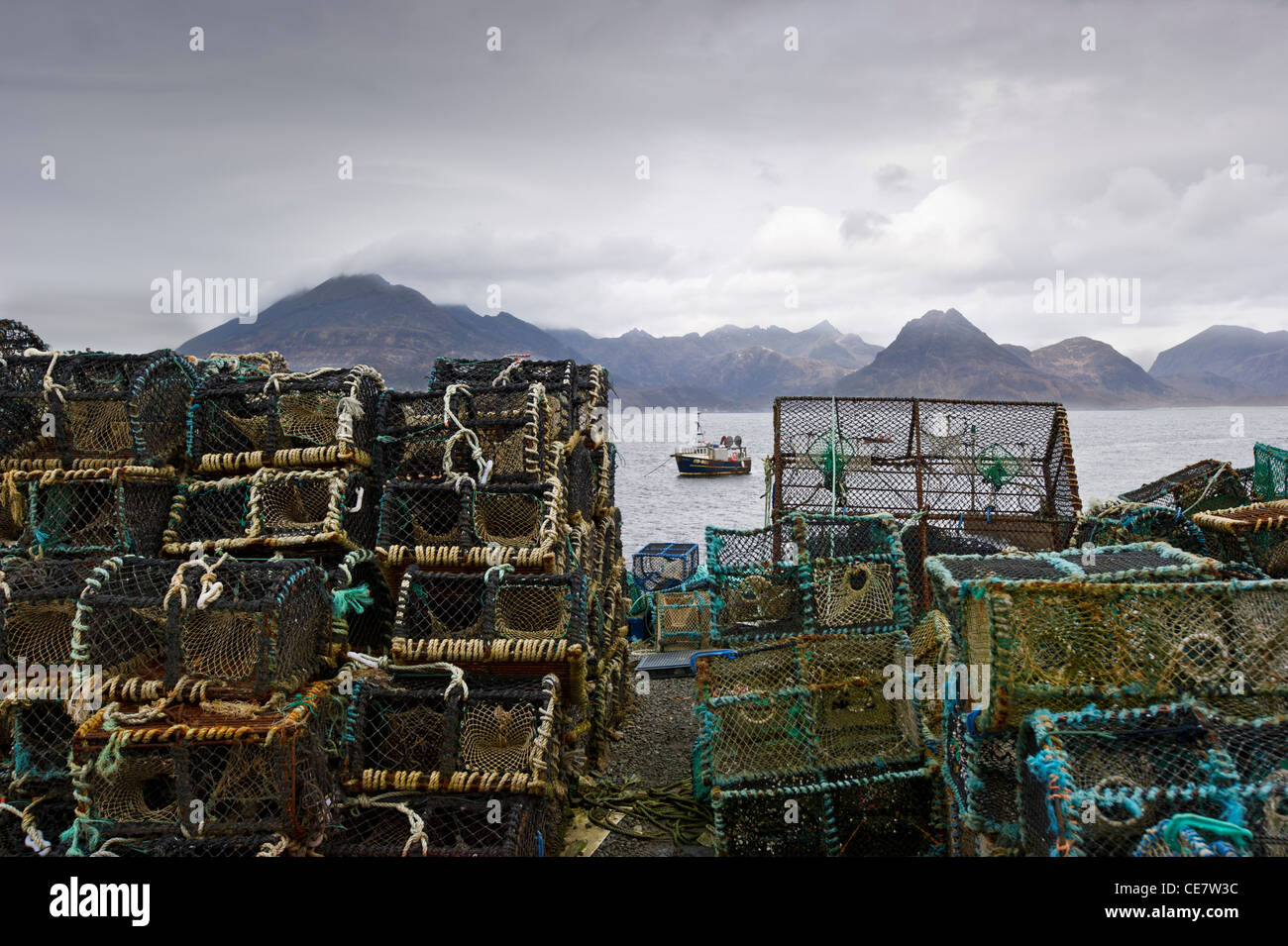 Seafood scotland island hi-res stock photography and images - Alamy