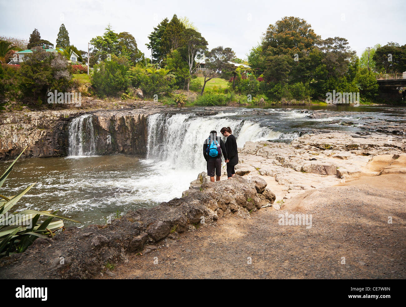Haruru falls hi-res stock photography and images - Alamy