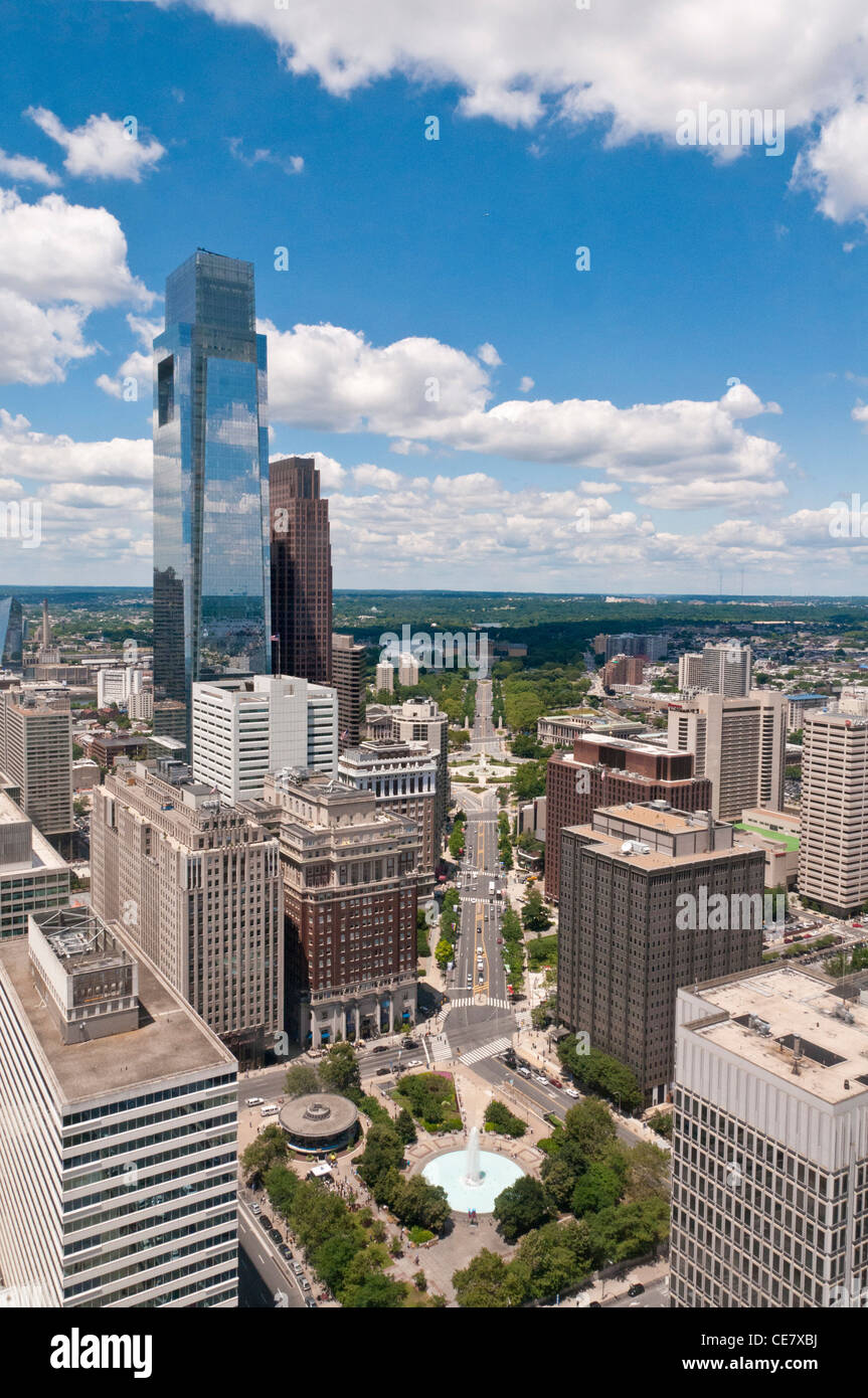Skyline of Philadelphia, USA Stock Photo - Alamy