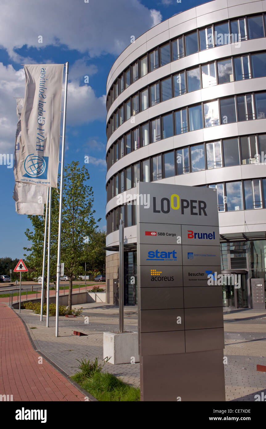 Commercial office building Duisburg Germany Stock Photo - Alamy