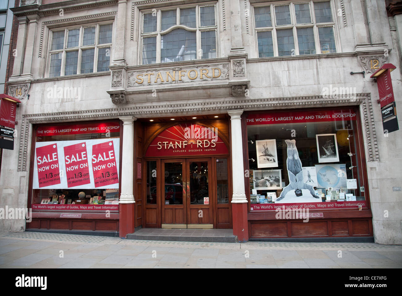 Stanfords map hi-res stock photography and images - Alamy