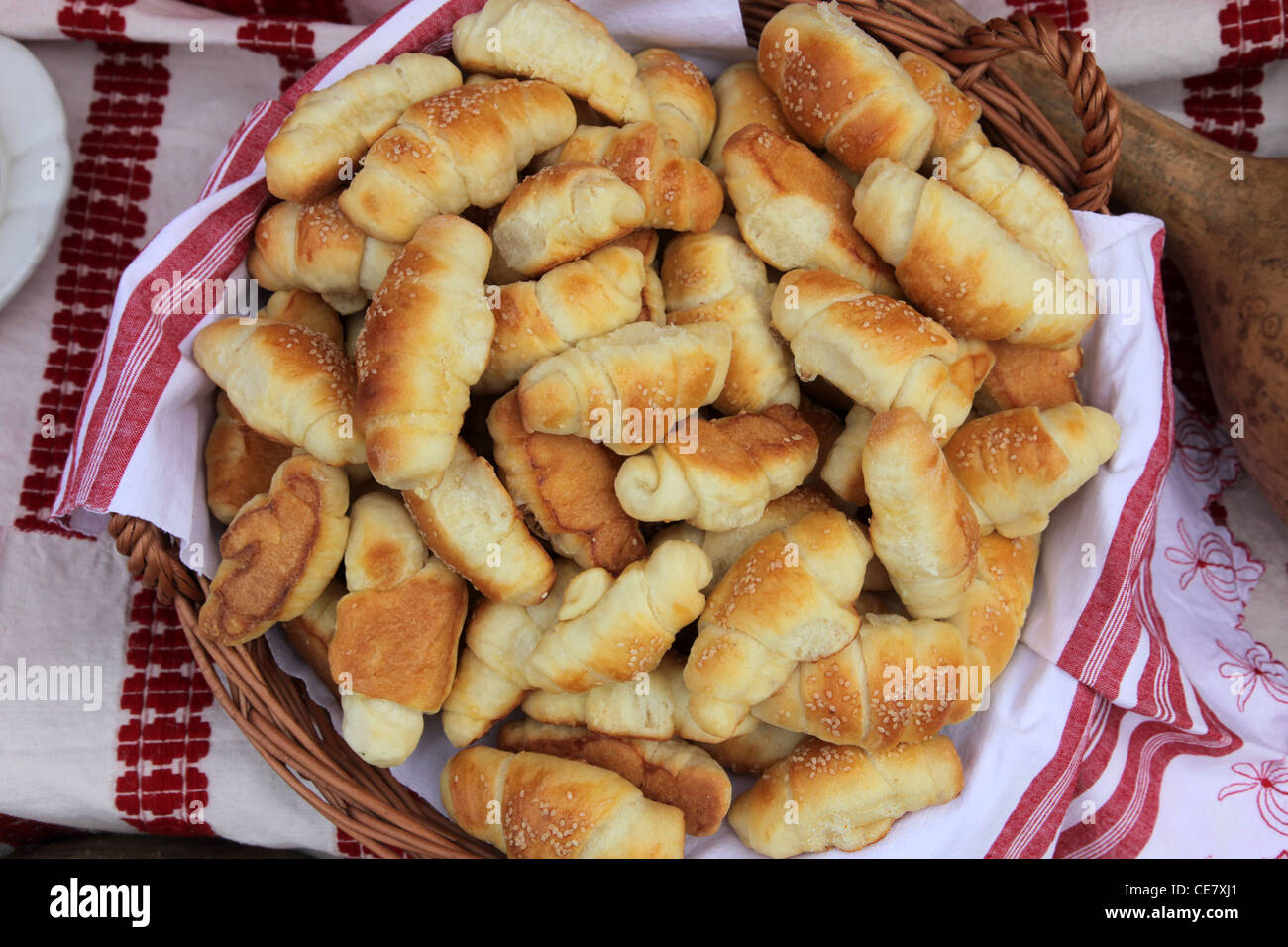Fresh bread rolls Stock Photo - Alamy