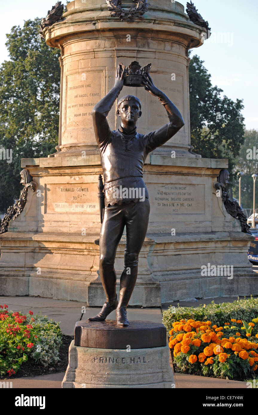 William shakespeare and prince hal hi-res stock photography and images ...