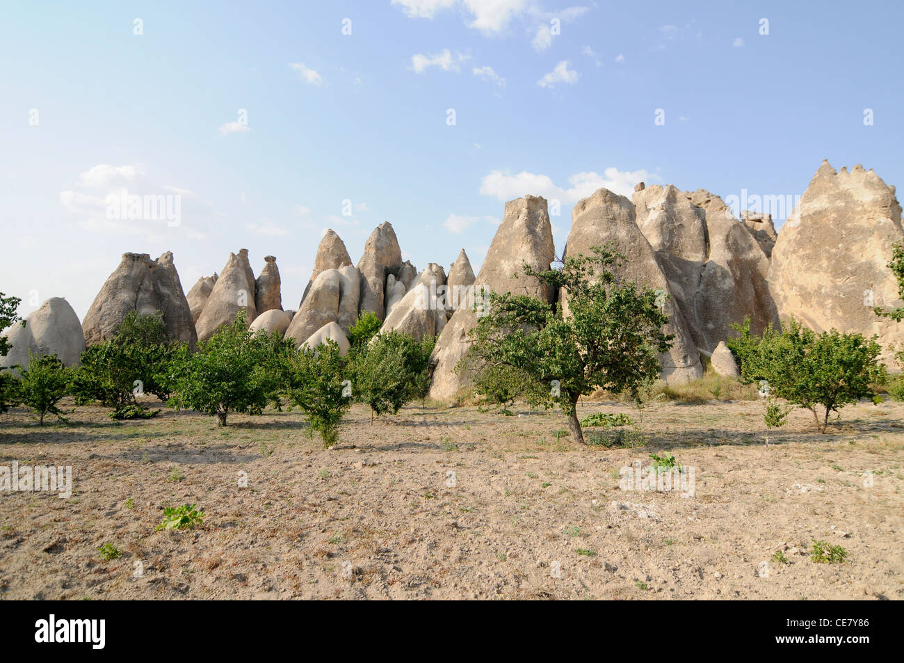 Cappadocia fairy chimneys (Turkey Stock Photo - Alamy