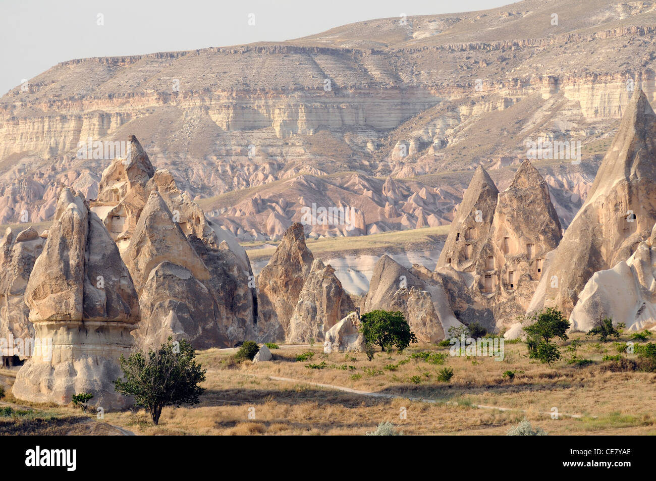 Cappadocia fairy chimneys (Turkey Stock Photo - Alamy