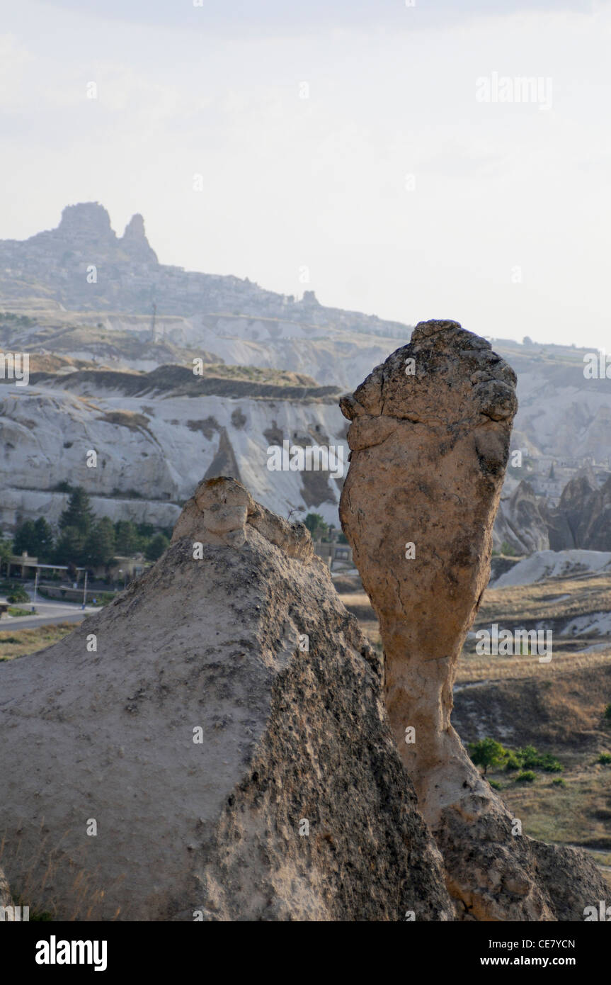 Cappadocia fairy chimneys (Turkey Stock Photo - Alamy