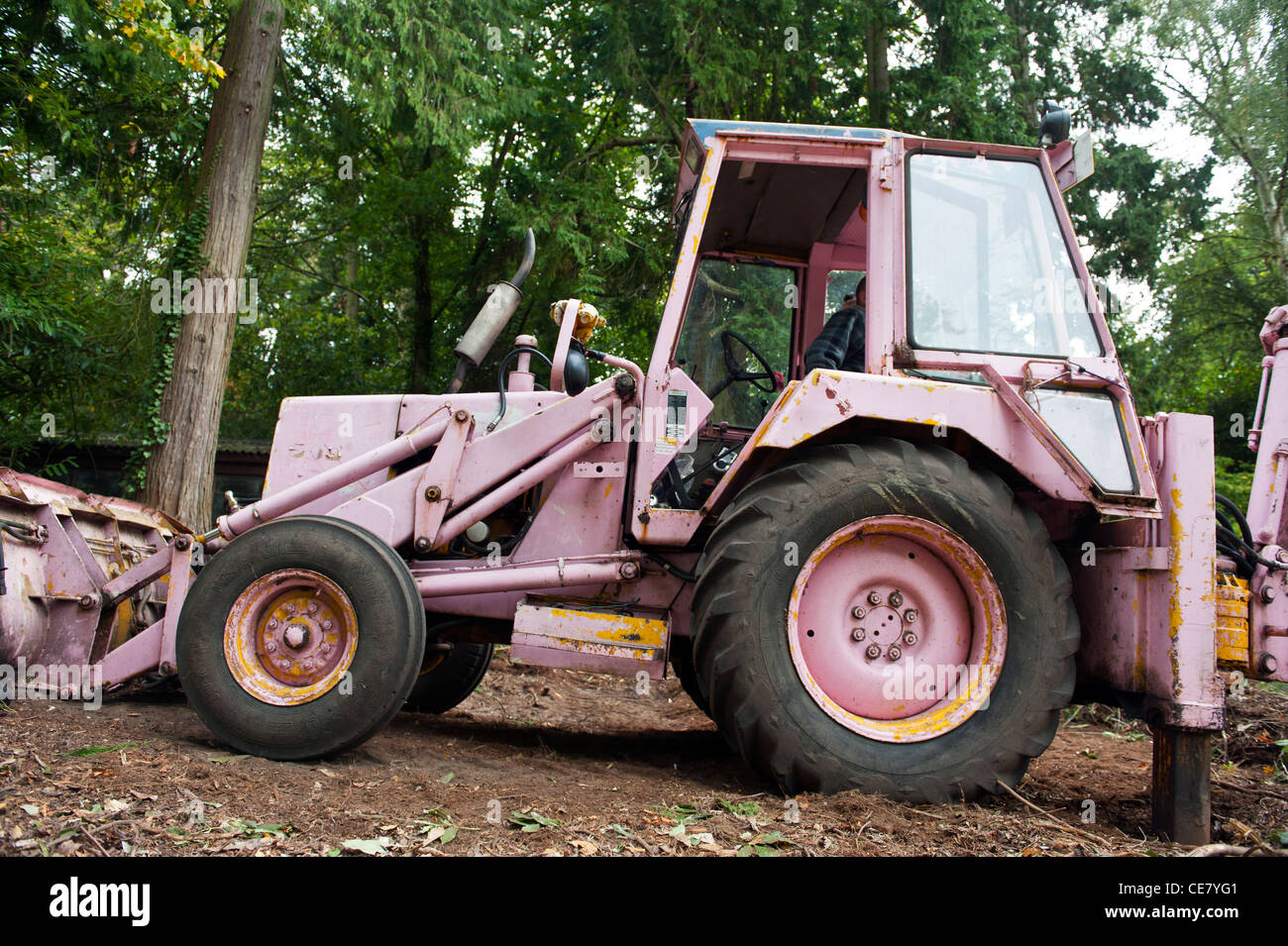 Old tractor new tyres hi-res stock photography and images - Alamy