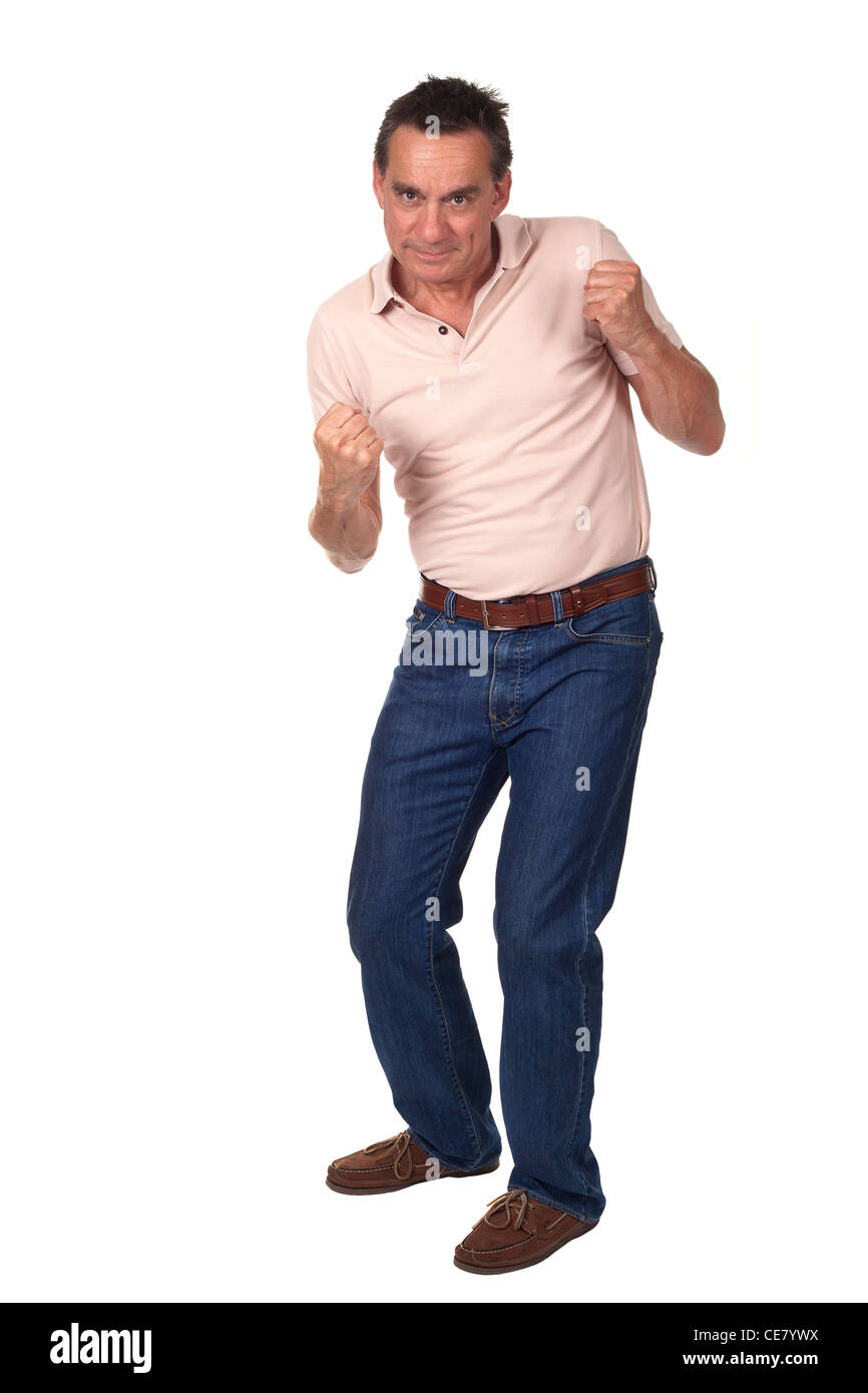 Fighting pose hi-res stock photography and images - Alamy