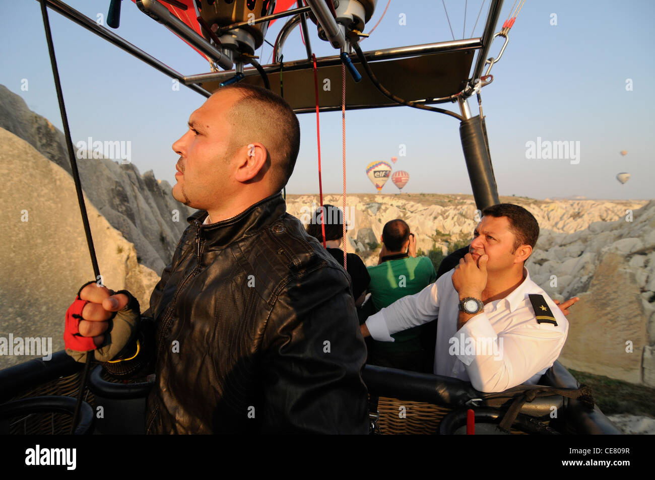 Balloon flight pilot and Captain. Cappadocia, Turkey Stock Photo - Alamy
