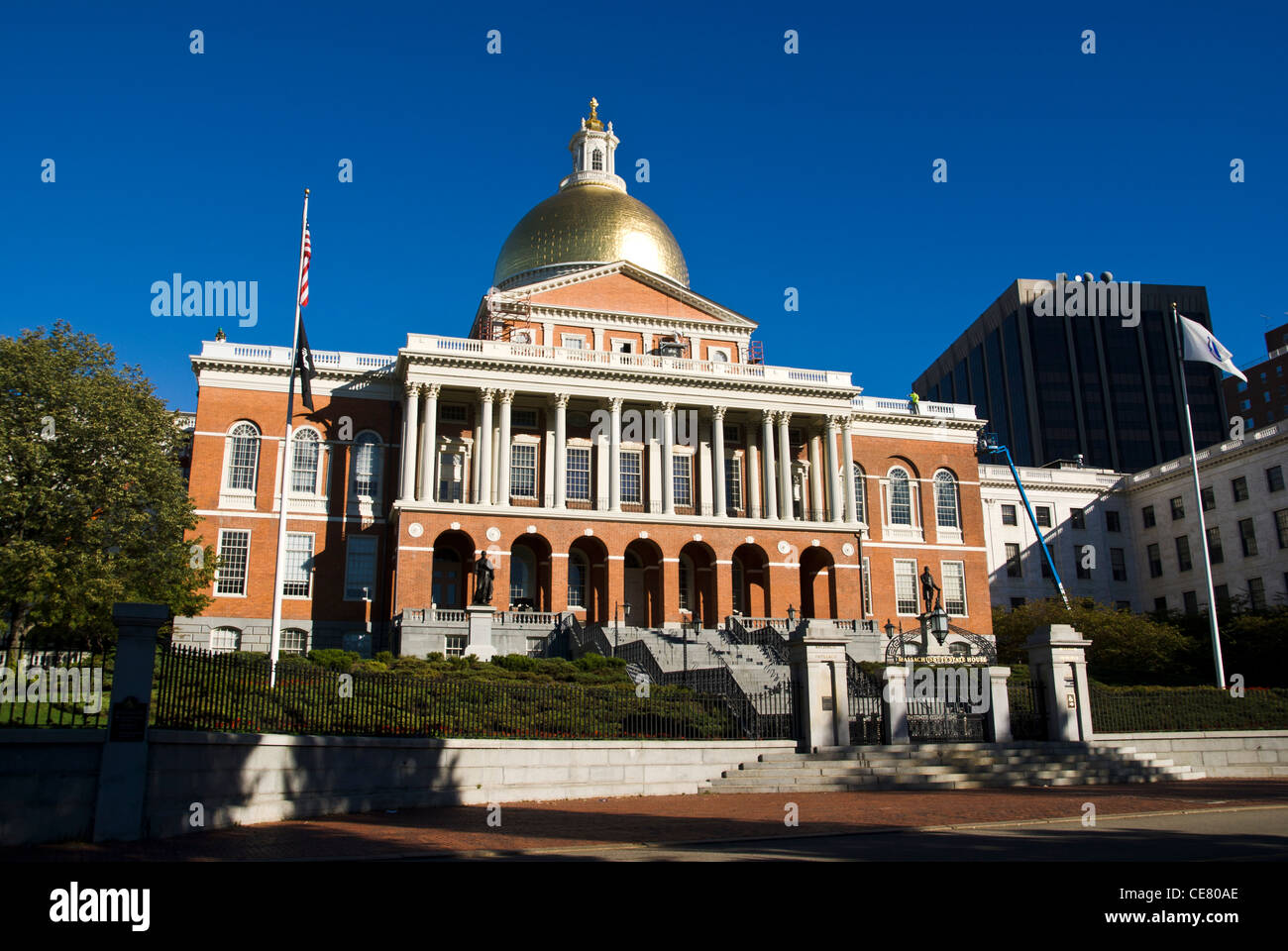 Massachusetts state house hi-res stock photography and images - Alamy