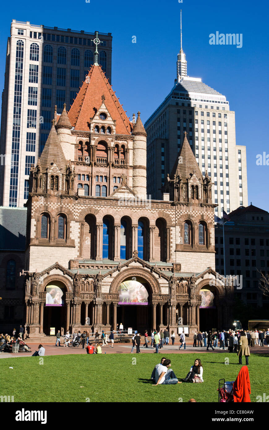 Trinity church boston hi-res stock photography and images - Alamy