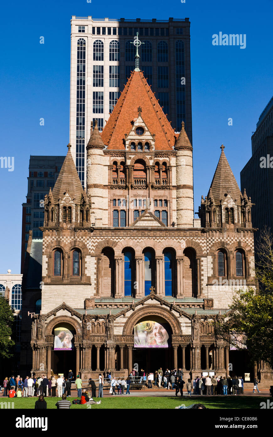 Trinity church boston hi-res stock photography and images - Alamy