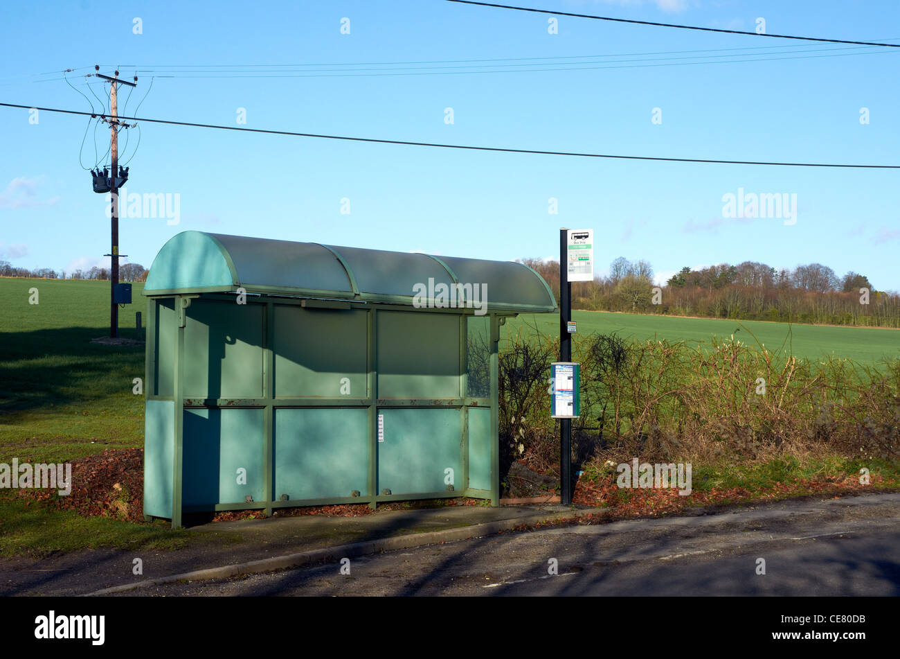 Rural Bus Stop Stock Photos & Rural Bus Stop Stock Images - Alamy